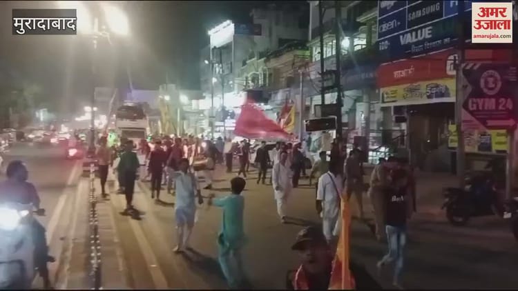 Video : Khatu Shyam Nishan Yatra Took Place With Great Pomp In Rampur ...