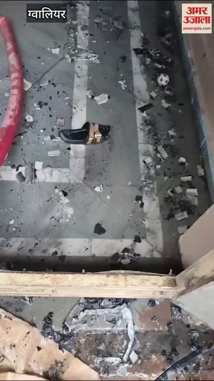 A Huge Fire Broke Out In The Three-storey House Of A Corporation ...