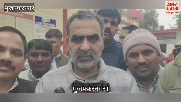 Video : Police Station Surrounded In Mansoorpur Due To Temple Land ...
