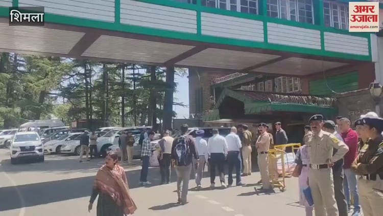मंडी डीसी ऑफिस को बम से उड़ाने की धमकी मिलने के बाद शिमला के सचिवालय ...