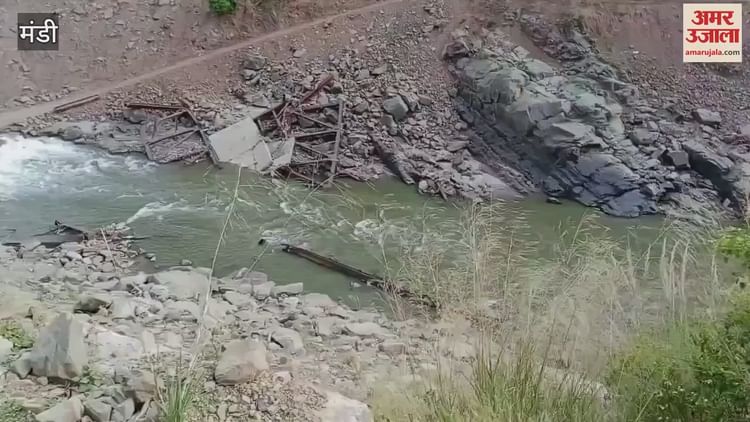 Mandi Both Road And Pedestrian Routes To Cross The Beas River Are ...