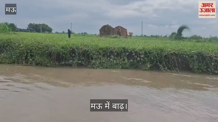 Flood In Mau Saryu River Flowing 10 Cm Above Danger Mark - Amar Ujala ...