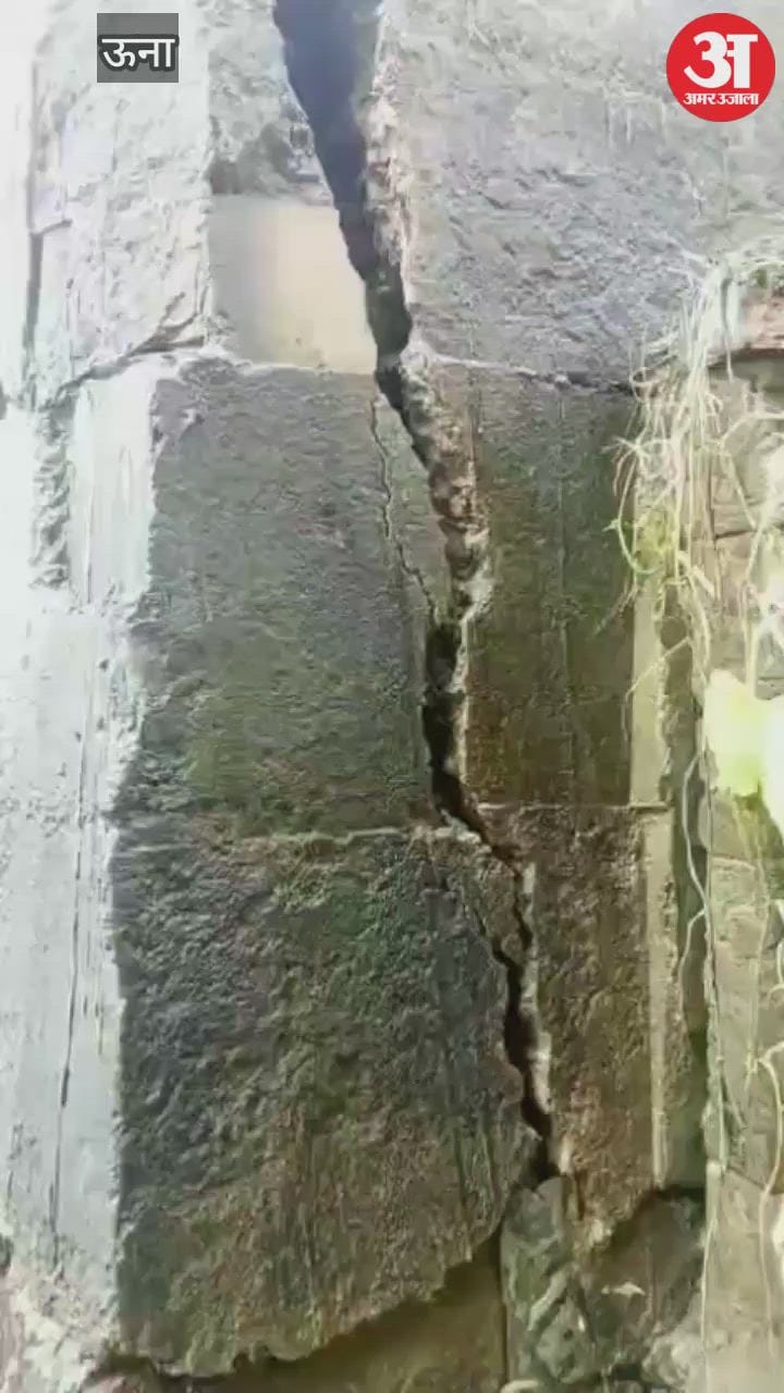 बंगाणा:भूस्खलन से टकोली में तीन, बुढार में दो व खरयालता में एक मकान को ...