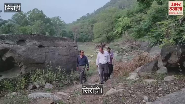 Mp Lumbaram Choudhary Inspected The Proposed Road Construction Site ...