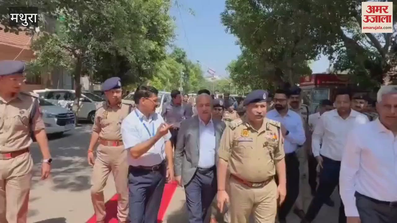 Dgp And Acs Review Security Arrangements In Mathura Ahead Of President Draupadi Murmu Visit ...