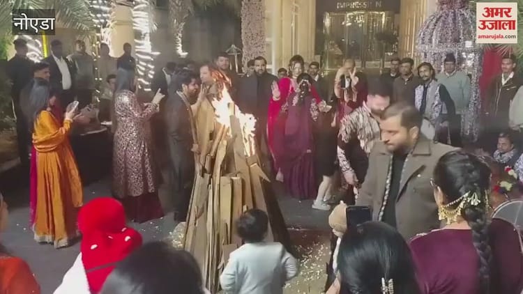 नोएडा में लोहड़ी उत्सव:रविवार को पंजाबी समाज ने कई जगह आयोजित किए ...