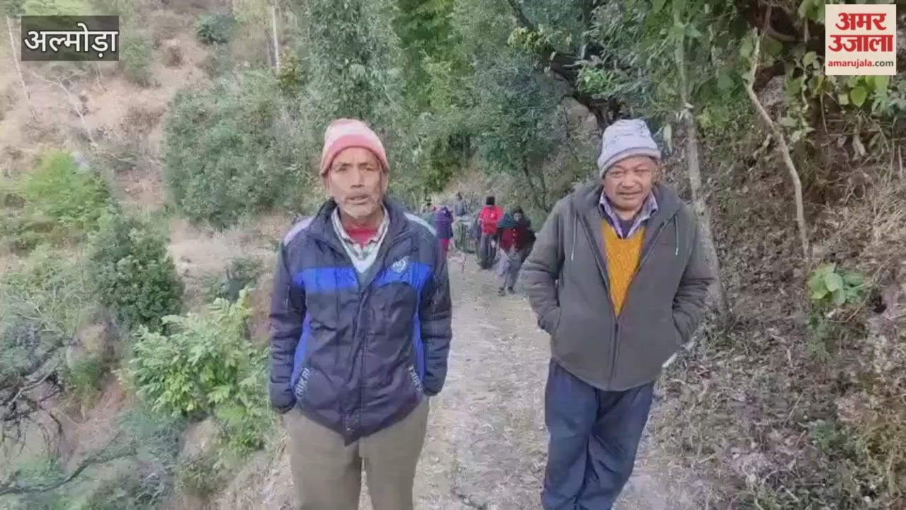 Video:चौखुटिया के सिमलखेत में एक और तेंदुआ पिंजरे में कैद, ग्रामीणों को ...