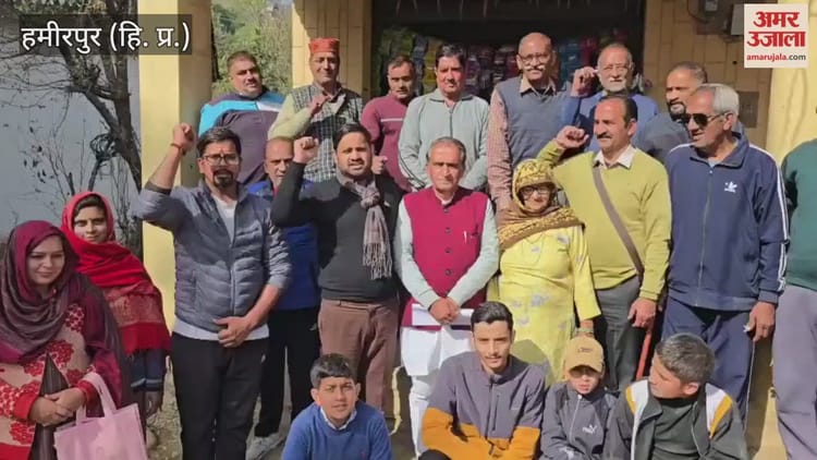 Hamirpur:देश राज शर्मा बोले- कांग्रेस सरकार झूठे वादों पर चल रही ...