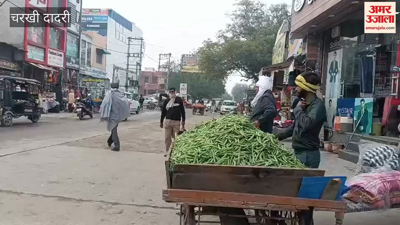 चरखी दादरी:रेहड़ी संचालकों को नहीं मिल रही स्थाई जगह, जाम के कारण ...