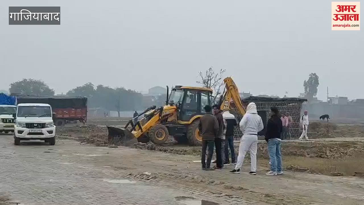 Ghaziabad:मुरादनगर में जीडीए का एक्शन, 25 हजार वर्ग मीटर में फैले अवैध ...