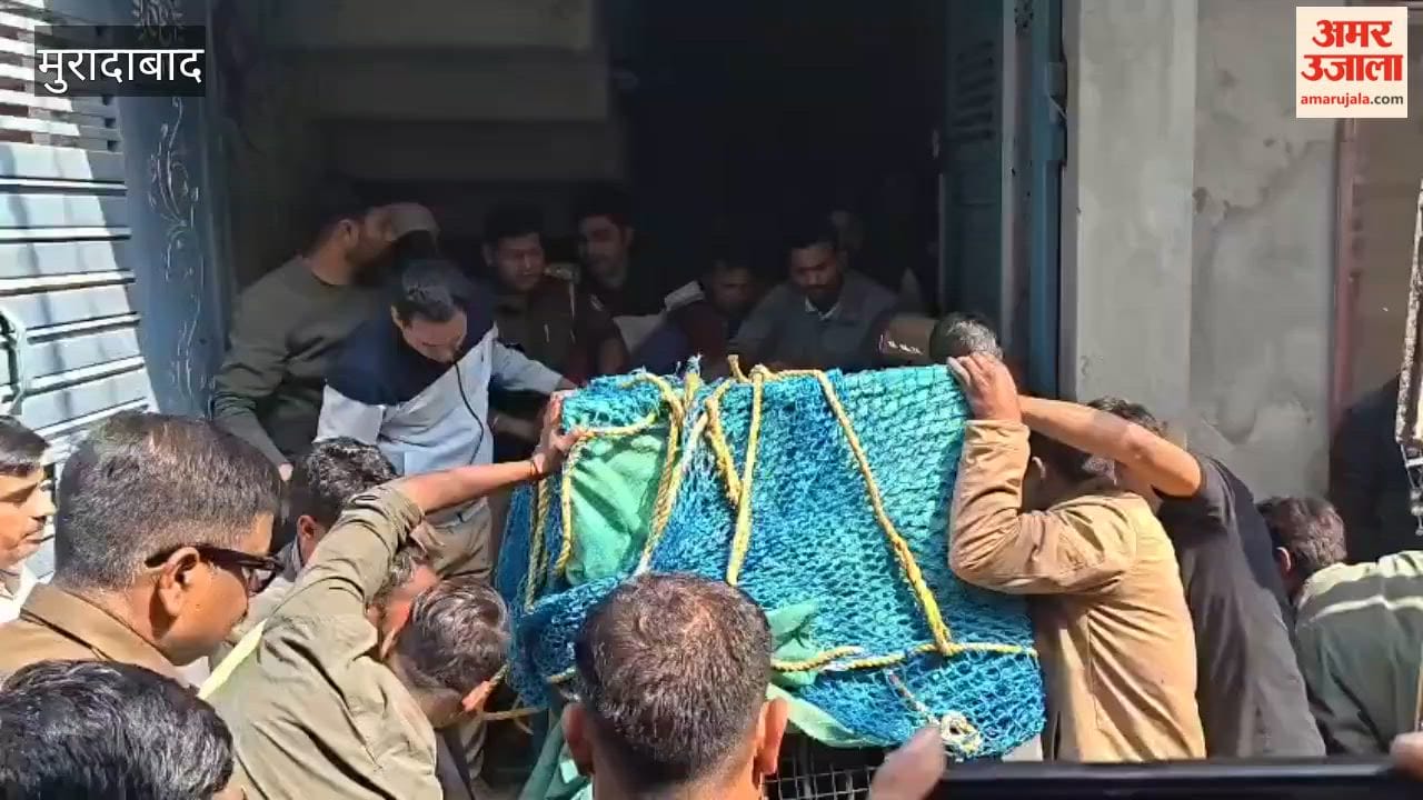 मुरादाबाद में घर में घुसा तेंदुआ, घंटों के बाद किया गया रेस्क्यू ...