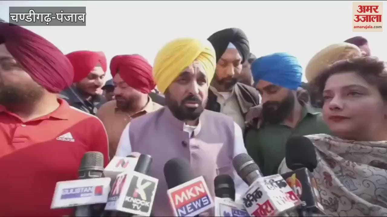 बस्सी पठाना की अनाज मंडी के दौरे पर पहुंचे मुख्यमंत्री भगवंत मान ...