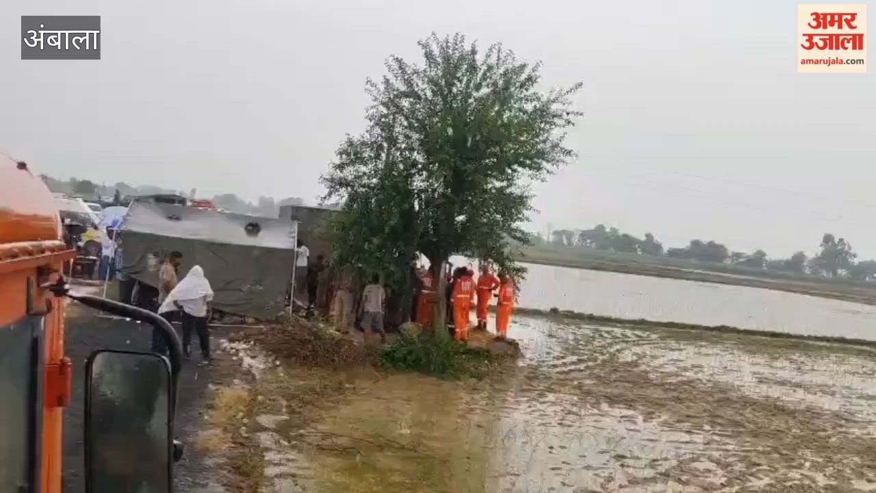 अंबाला:बोरवेल में गिरे मासूम को बचाने की जंग जारी, कम विजिबिलिटी बनी ...