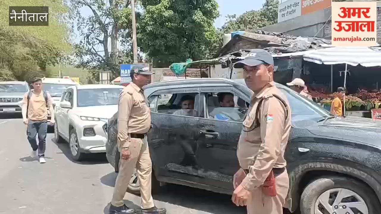 Video:कालाढूंगी में सघन चेकिंग के चलते रामनगर रोड पर जाम, नैनीताल मार्ग ...