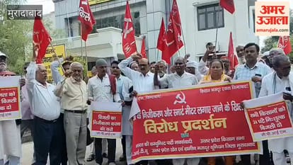 बिजली के निजीकरण और स्मार्ट मीटर के खिलाफ सीपीआई एम का प्रदर्शन - Cpim ...