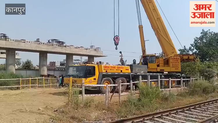 सरैया आरओबी:ब्लॉक न मिलने से दूसरे दिन भी नहीं शुरू हुआ गर्डर रखने का ...