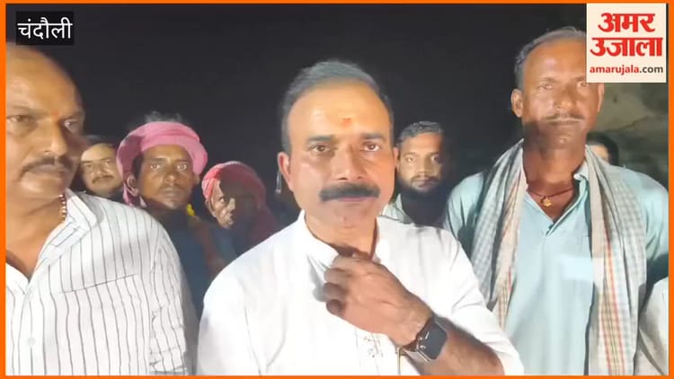 जिगना घाट पर पीपा पुल की हुई शुरूआत, सैयदराजा विधायक ने किया उद्घाटन ...