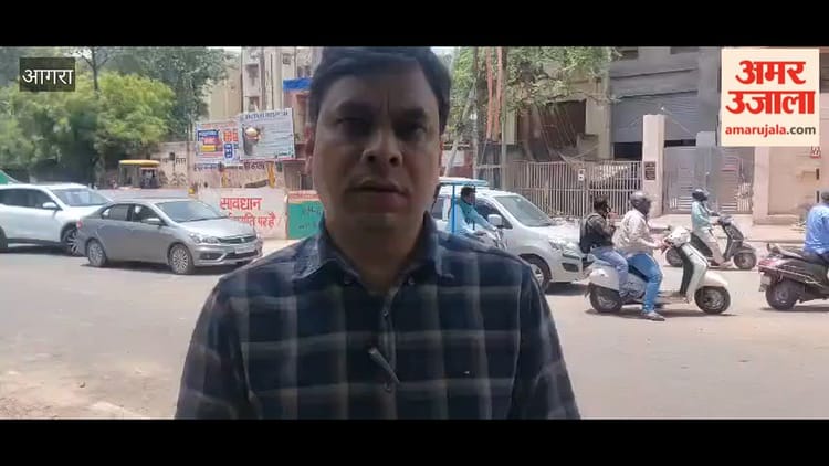 Video:संजय प्लेस की तरफ जाने वाले लोग ध्यान दें...दिल्ली गेट-हरीपर्वत ...