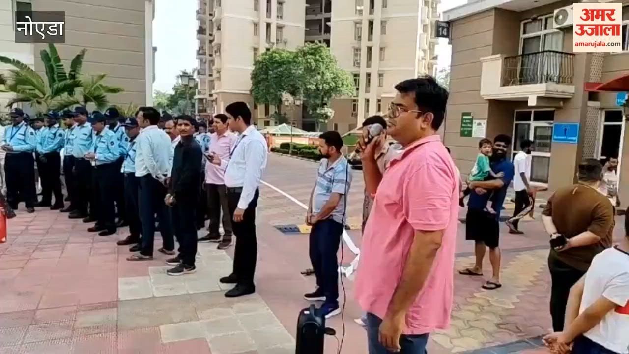 पूर्वांचल सिल्वर सिटी-दो में अग्नि सुरक्षा मॉक ड्रिल का आयोजन - Fire ...